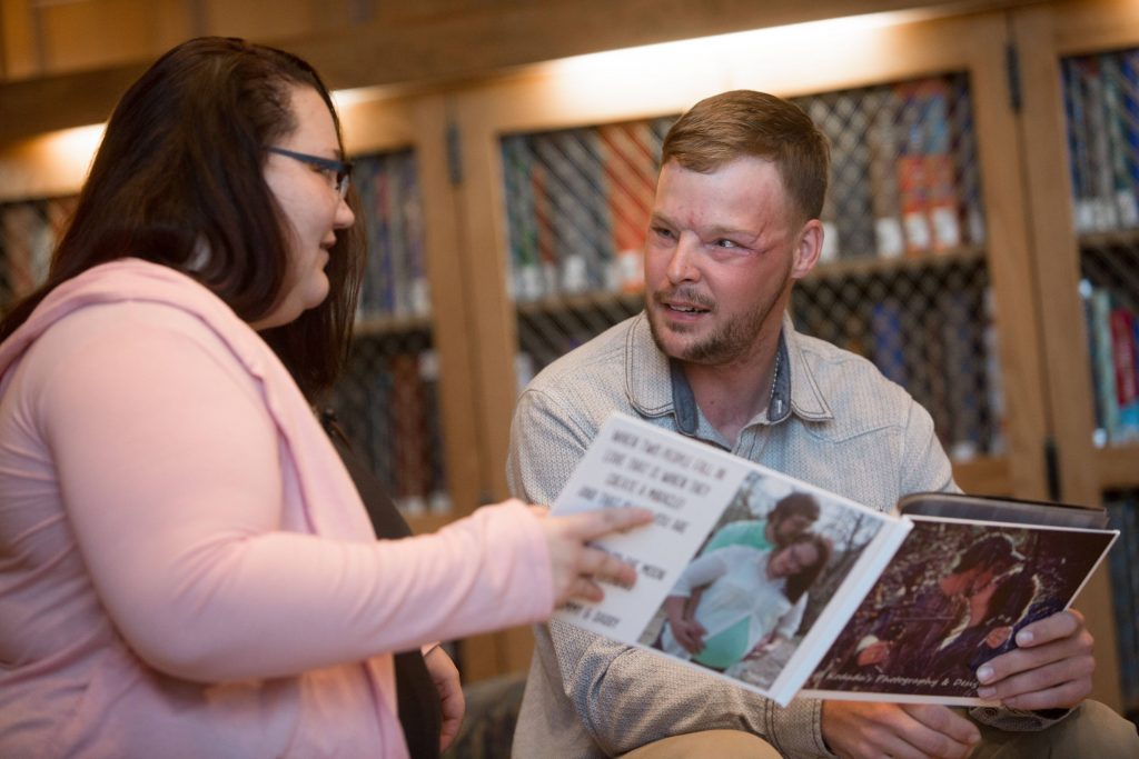 Mayo's first face transplant patient meets donor's family - Mayo Clinic ...