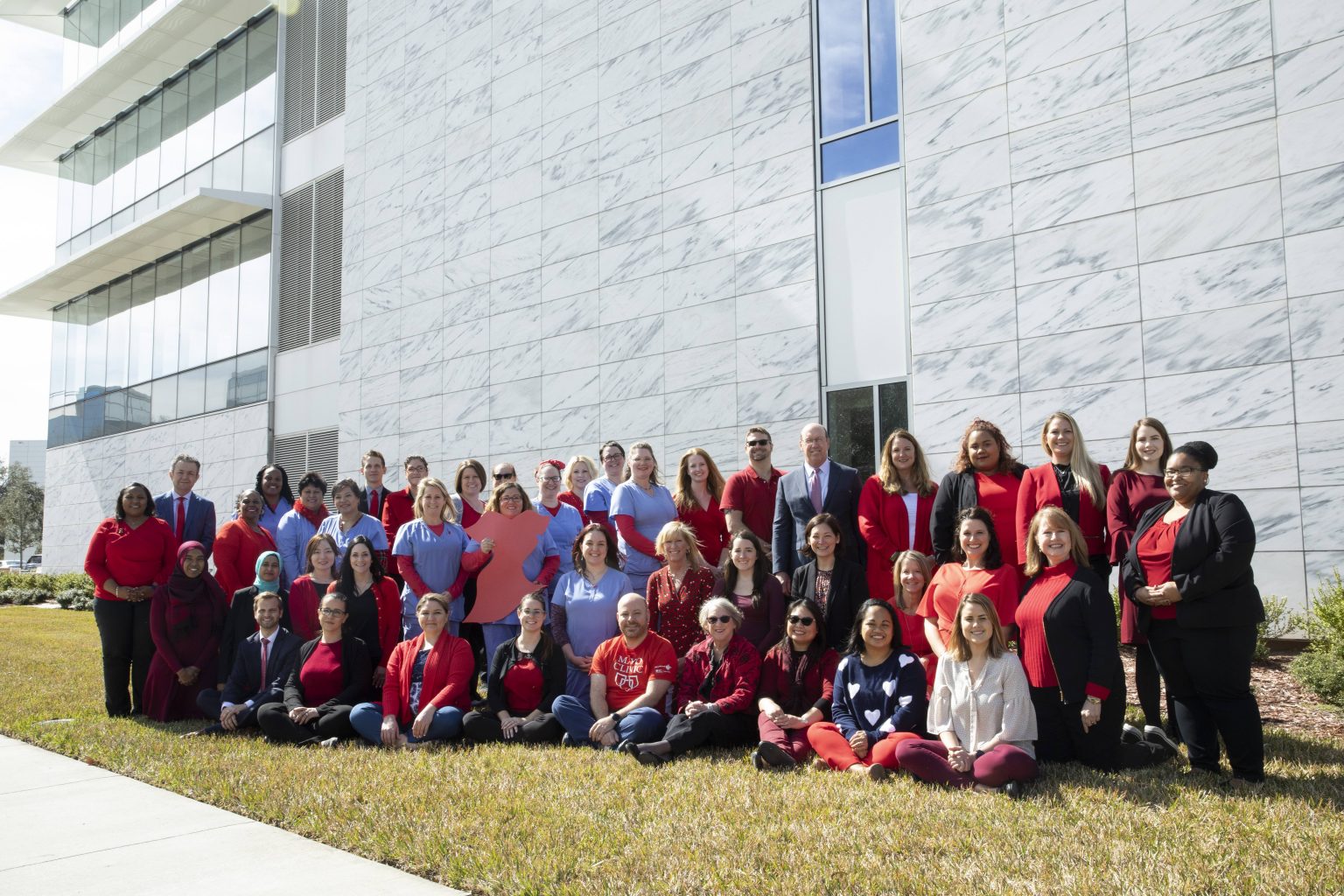 Mayo Clinic goes red for heart disease - Mayo Clinic News Network