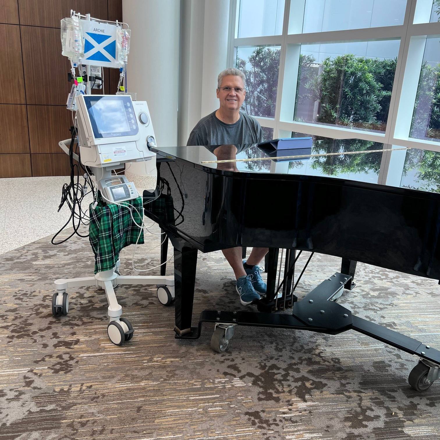 Heart transplant patient finding motivation through competition, music ...