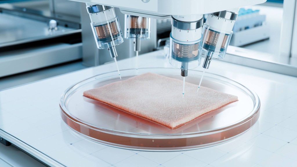 3D-bioprinted human skin model expands options for preclinical research ...